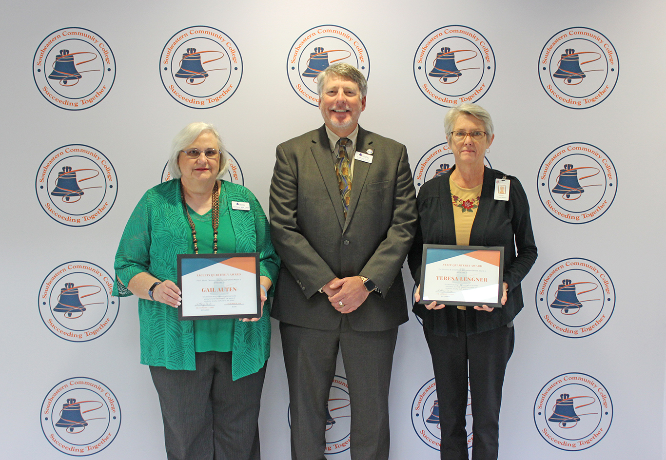 Faculty & Staff Receive Awards at Southeastern Community College