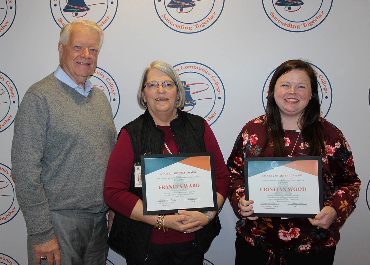 Faculty & Staff Members Recognized with Quarterly Meritorious Service ...